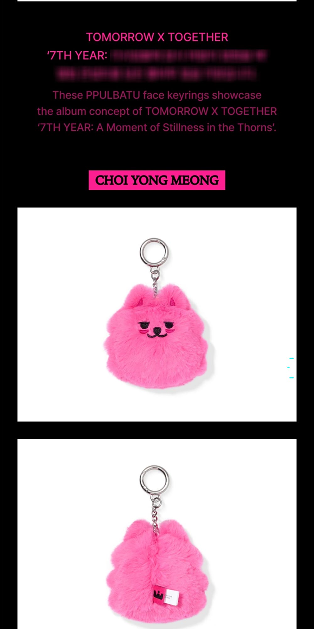 Tomorrow X Together (TXT) - PPULBATU Face Keyring PK | Shopee Brasil