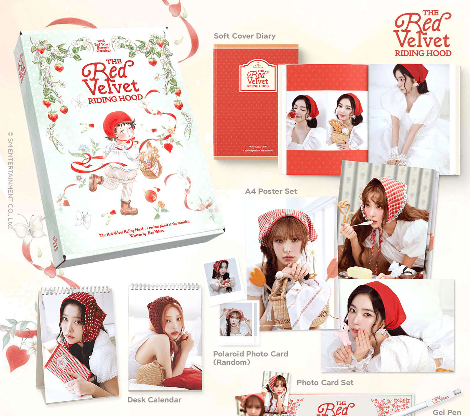 [POB] Red Velvet [THE Red Velvet RIDING HOOD] 2026 SEASON'S GREETINGS ...