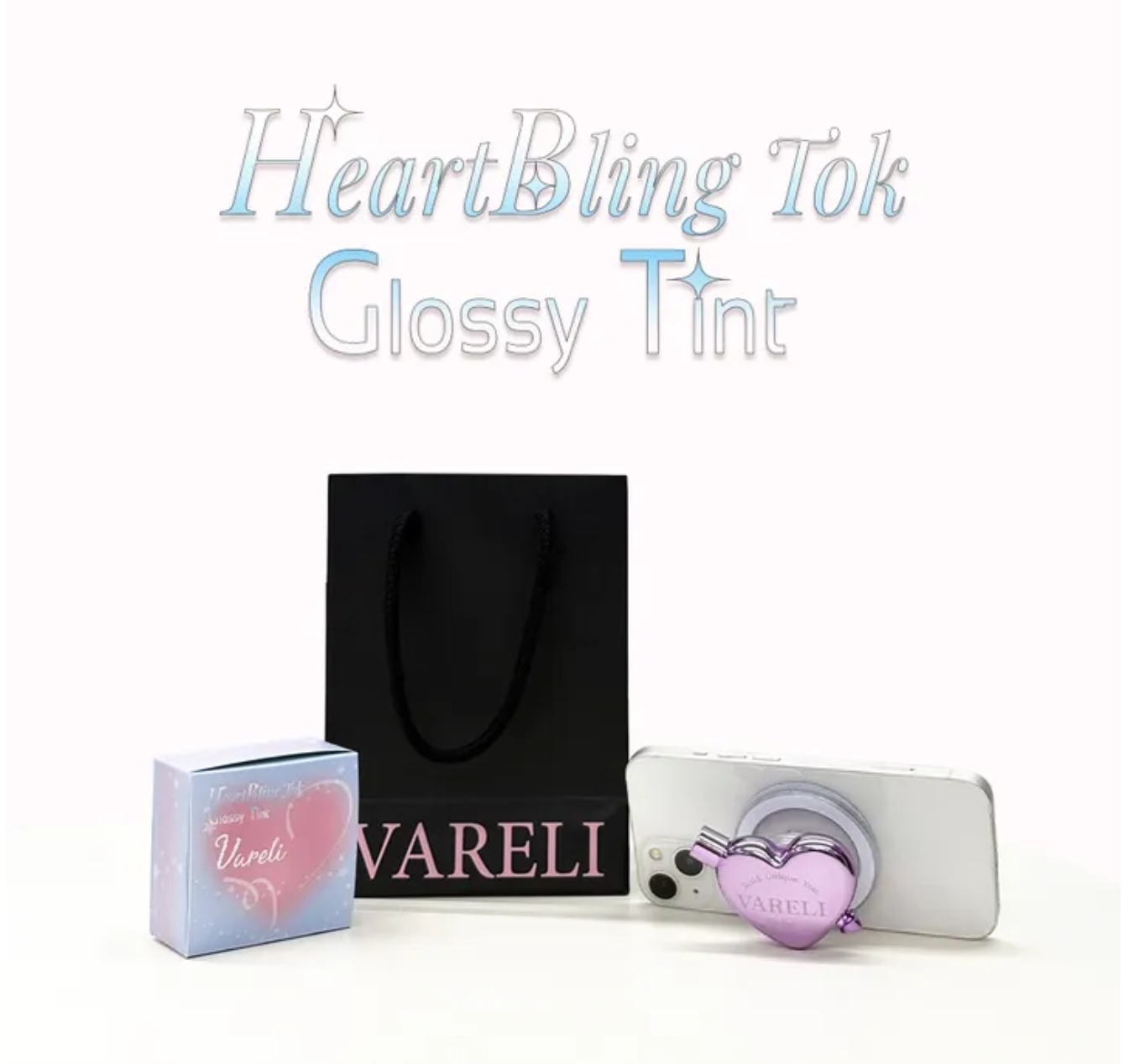 Vareli Heart Bling Tok Glossy Tint | Shopee Brasil