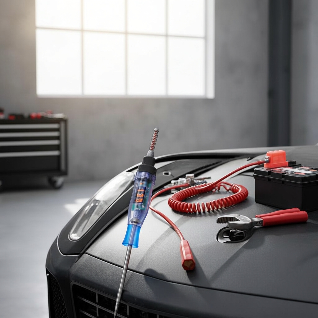 Caneta Testadora de Circuitos Automotivos com Detecção de Tensão 12V ...
