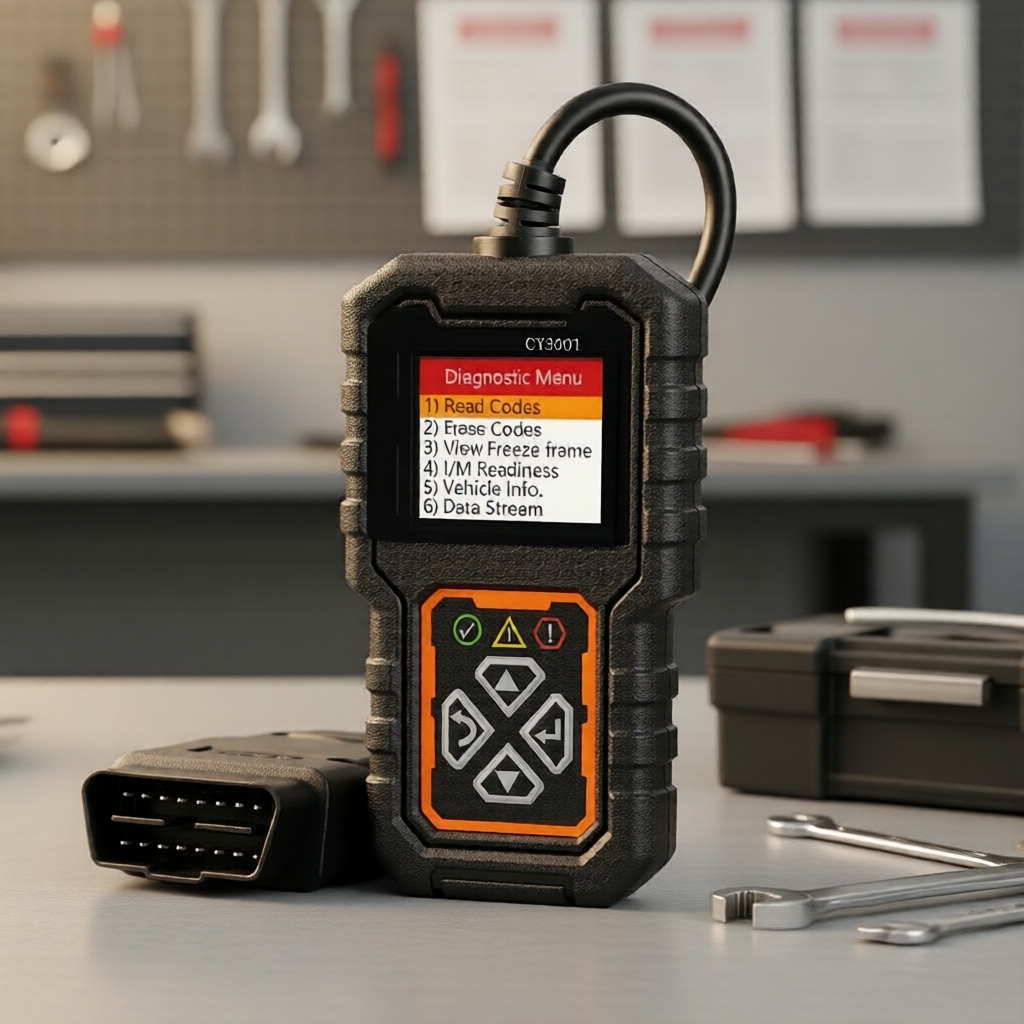 CY3001 Scanner OBD2 Diagnóstico, Leitor de Falhas do Motor do Carro ...