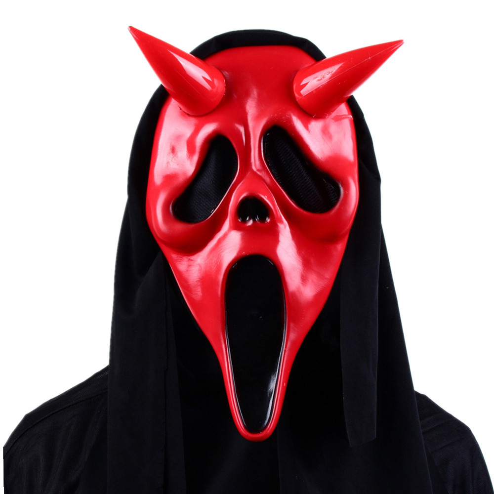 Máscara De Terror Ghost Face Devil Scream Para Fantasia Ao Ar Livre E ...