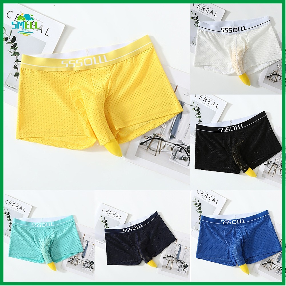 Shorts Boxers Masculinos De Malha , Roupa Íntima Com Nariz De Elefante ...