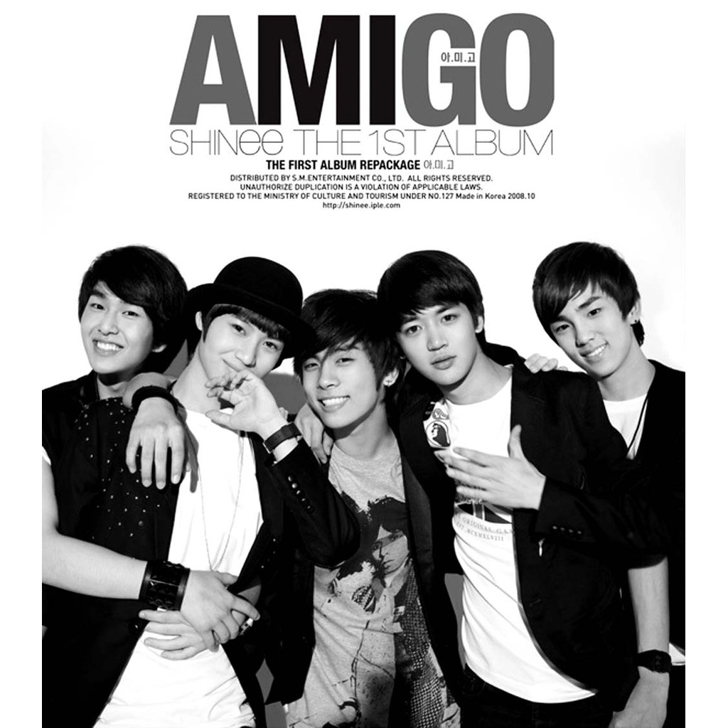 SHINee – 1o Álbum : AMIGO (Reembalagem) | Shopee Brasil