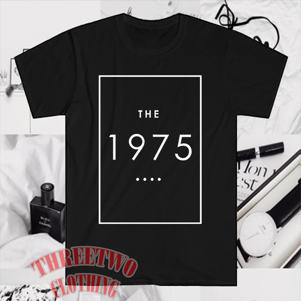 Qualidade Premium The 1975 Camiseta Preta Masculina Presente Masculino ...