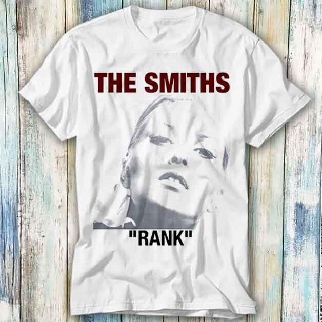Estilo Retro 80s 90s Gráfico The Smiths Rank Music Band Camiseta Meme ...