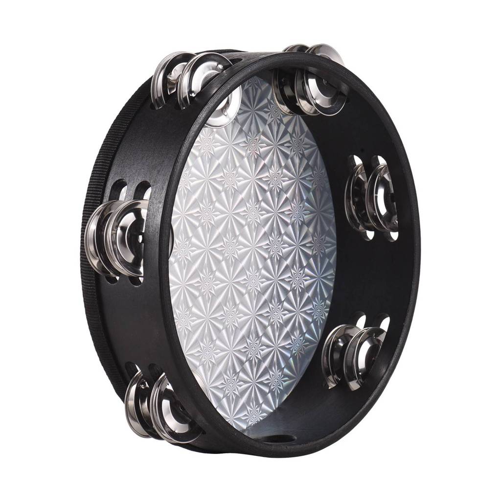 sicibr Tambor De Mão De Pandeiro Radiante De Madeira De 8 Polegadas Com ...