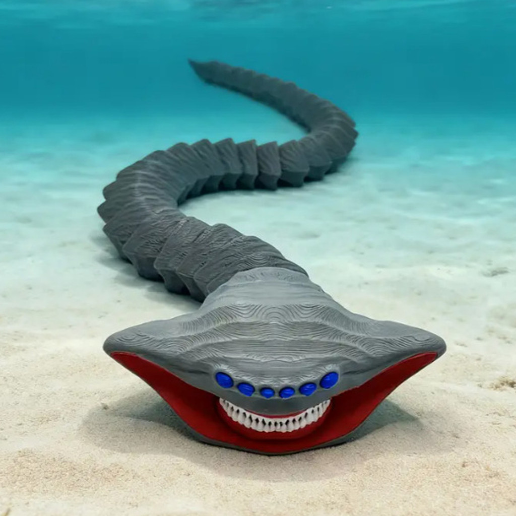 SHENYOU 3D Impresso Mar Animal Brinquedo Horror Criatura Do Estatueta ...