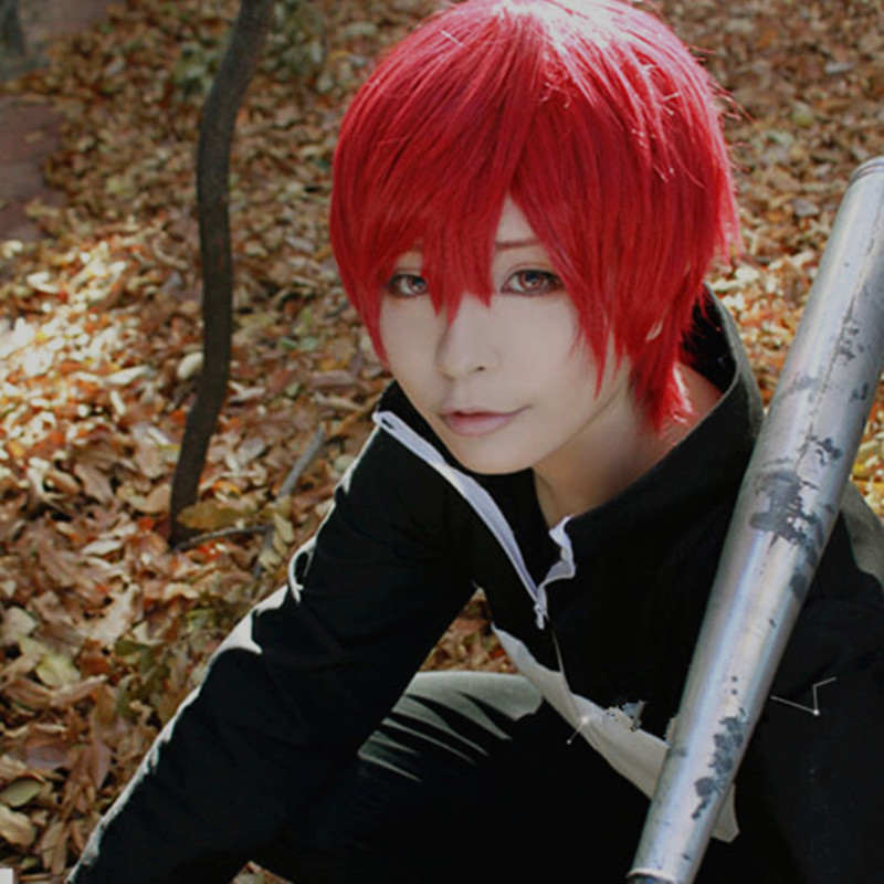 Assassinato Sala De Aula Cosplay Karma Akabane Peruca Curta | Shopee Brasil