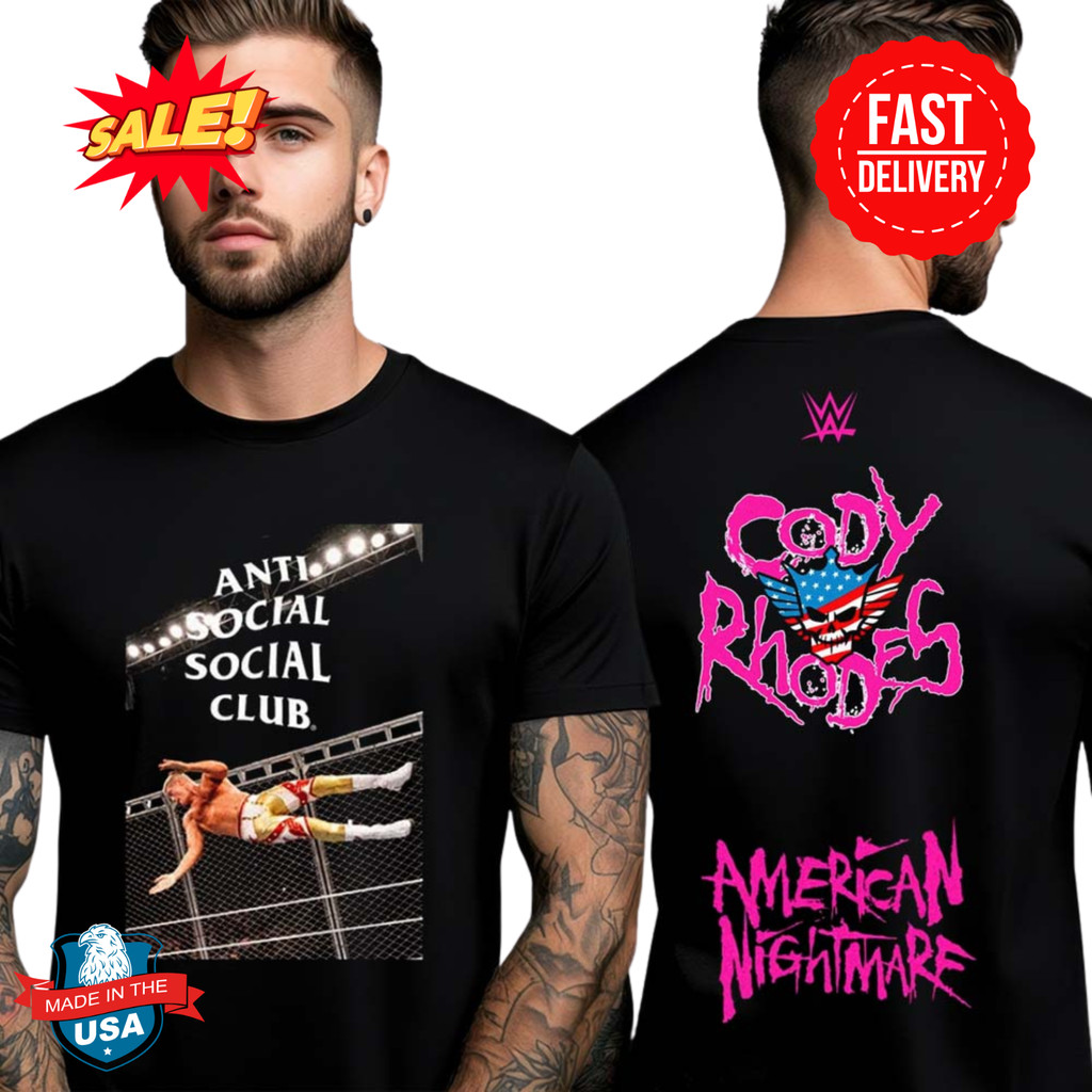 Camiseta ASSC x WWE Collab 2026 Pesadelo Americano S-3XL | Shopee Brasil