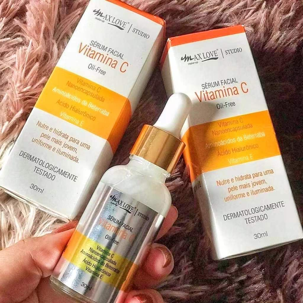 Serum Facial Vitamina C Max Love-D0 - Corre Que Ta Baratinho