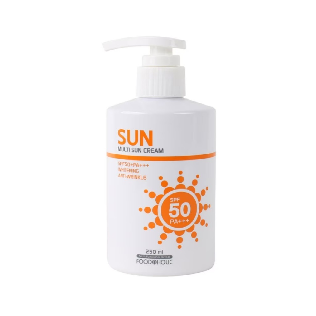 foodaholic multi sun cream spf50 pa+++ 3 in1 smart care 2 types (70ml ...