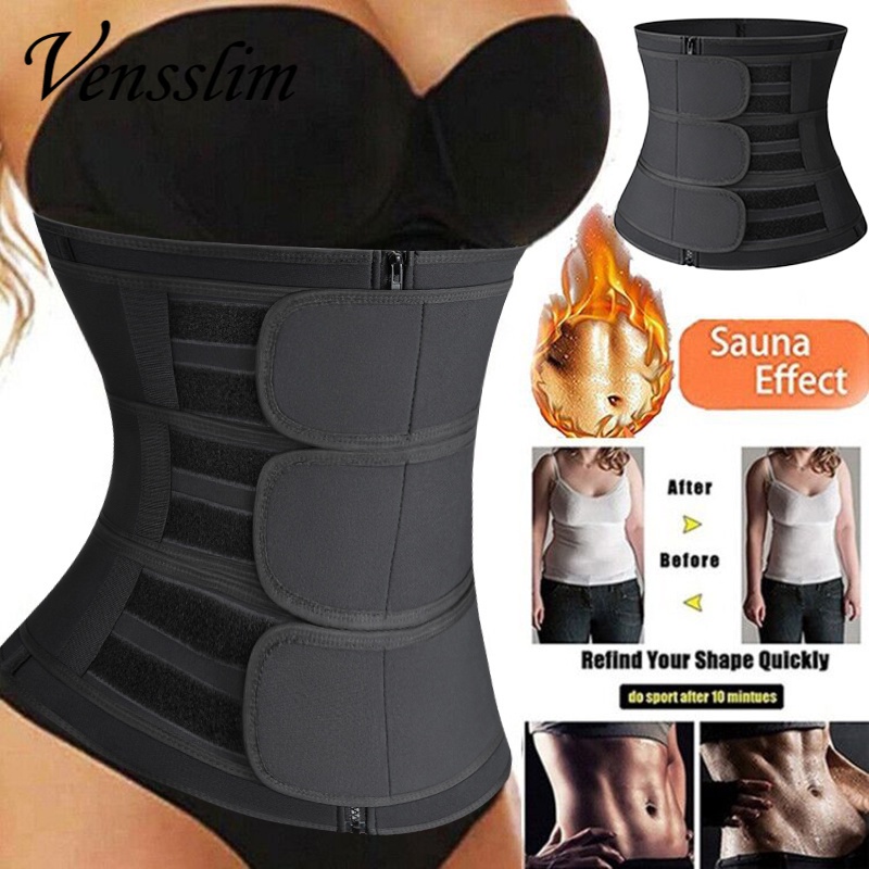 Cinta Modeladora Vensslim Para Mulheres, Redutora De Cintura, Faixa ...