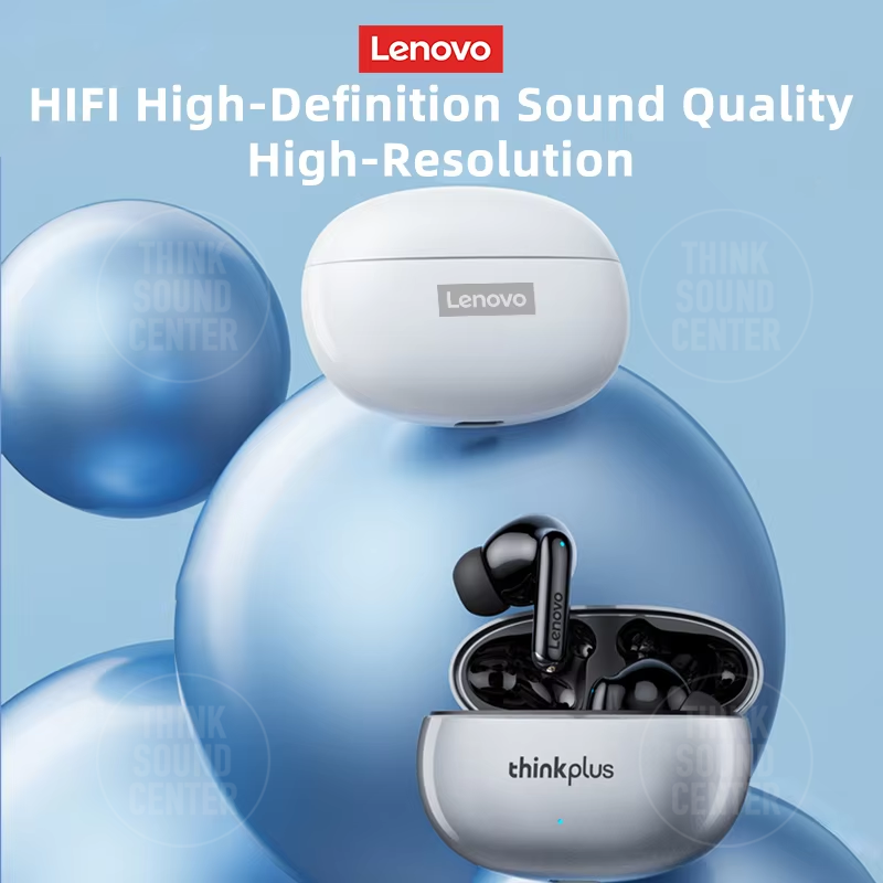 Lenovo Thinkplus XT88 Fones de Ouvido Intra-Auriculares TWS Sem Fio, Estéreo Duplo, Cancelamento ...