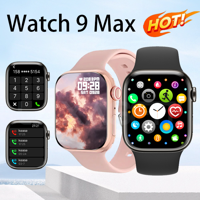 LAXASFIT Smart Watch 2.01" Tela Full Touch Casual Relógio Android iOS ...