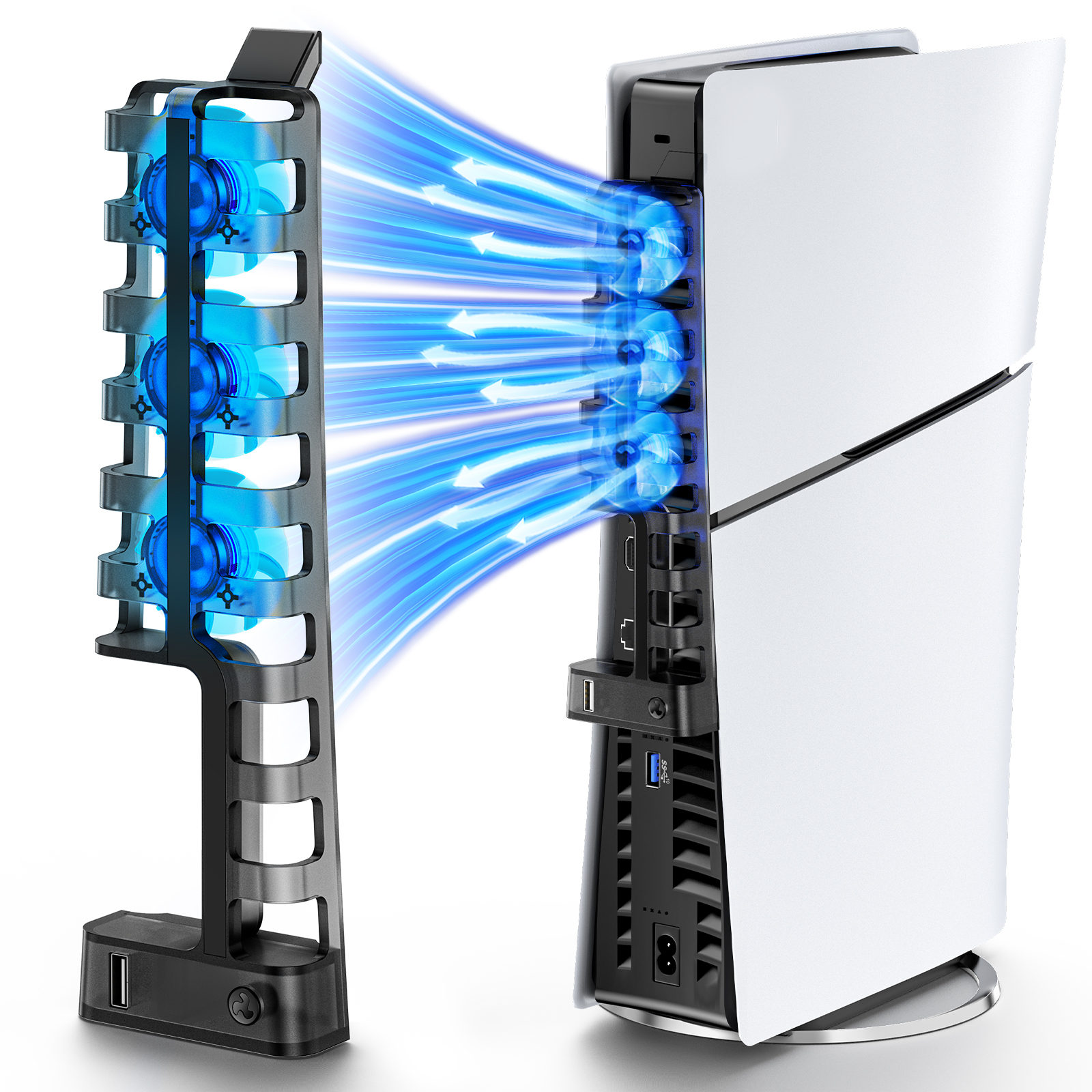 Ventilador De Resfriamento Para PS5 Slim , New Acessórios Playstation 5 ...