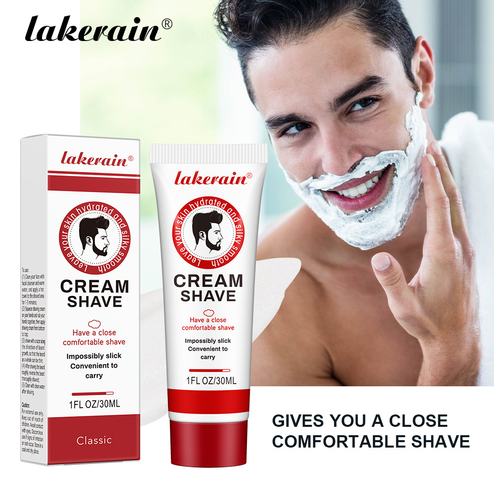 Creme de barbear suave e refrescante Creme de barbear hidratante suave ...