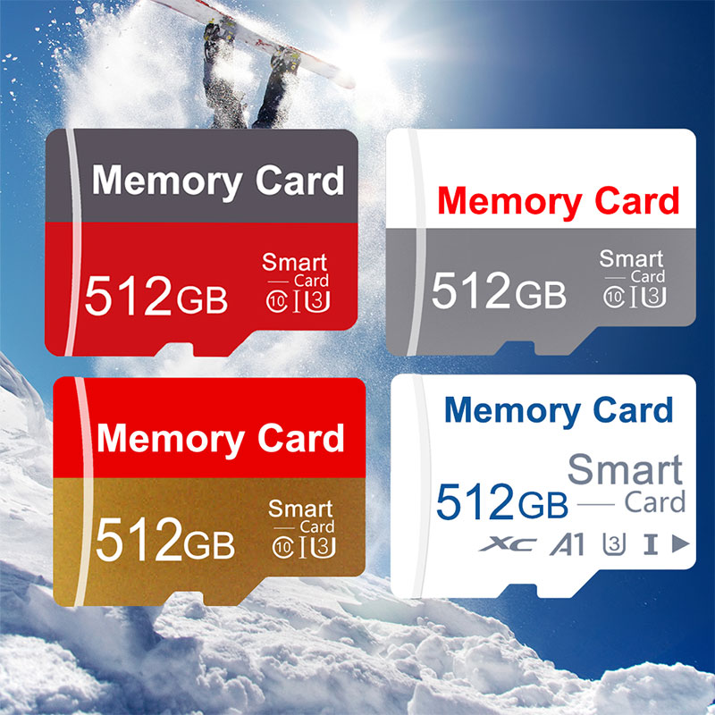 Cartão De Memória Micro TF SD Card Mini Memory 512GB Classe10 U3 Flash ...