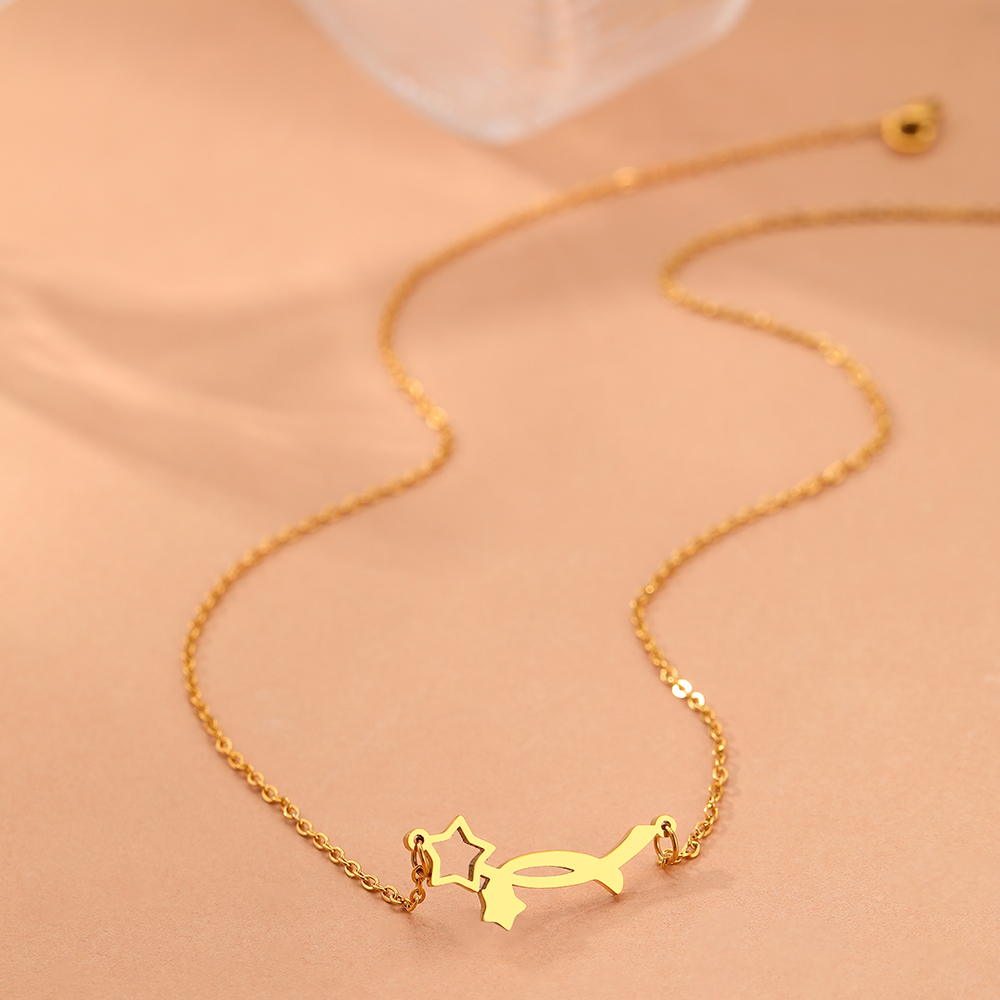 Colares De Aço Inoxidável Clássicos Simples De Estrelas Bandeira ...