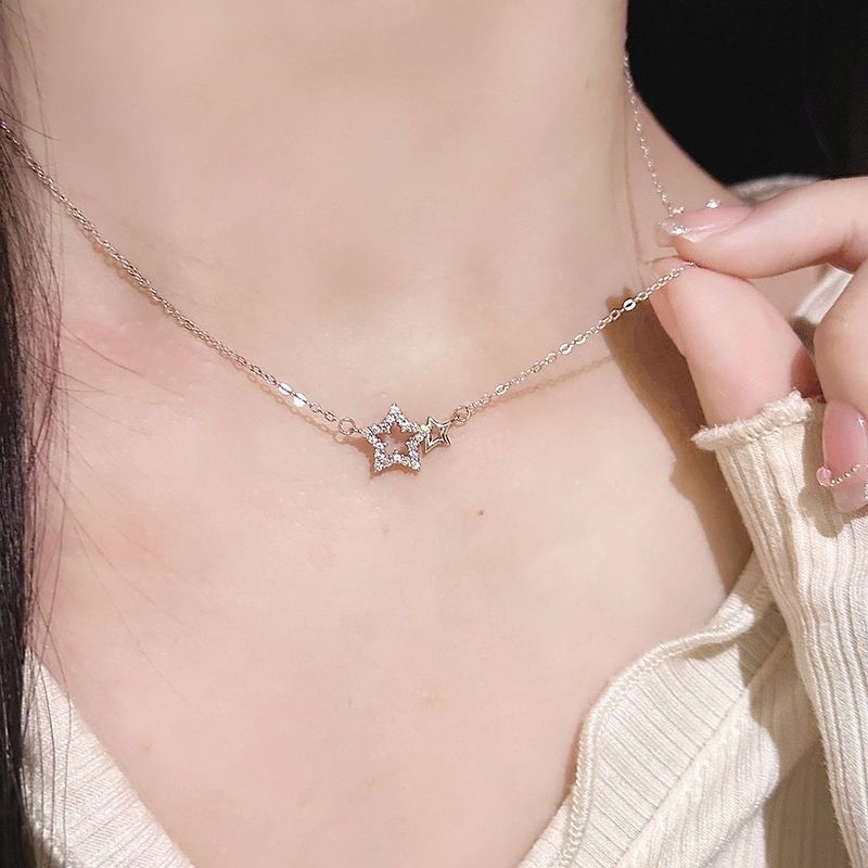 Colar Estrela Colar Feminino de Luxo Feminino Nicho de Luxo Cinco ...