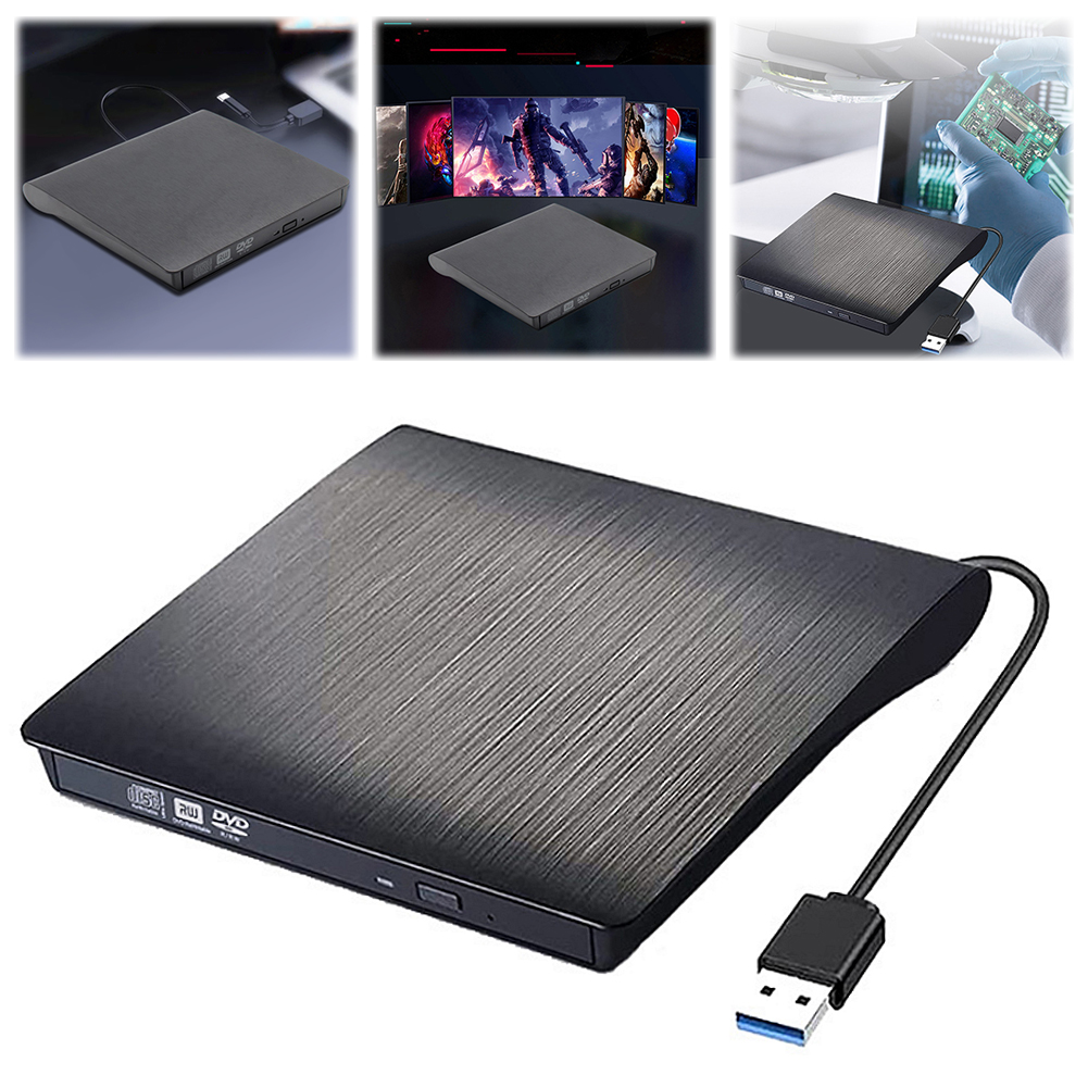 USB 3.0 Tipo C Caso De Unidade Óptica Externo DVD CD ROM ODD Gravador Leitor Unidades Ópticas ...