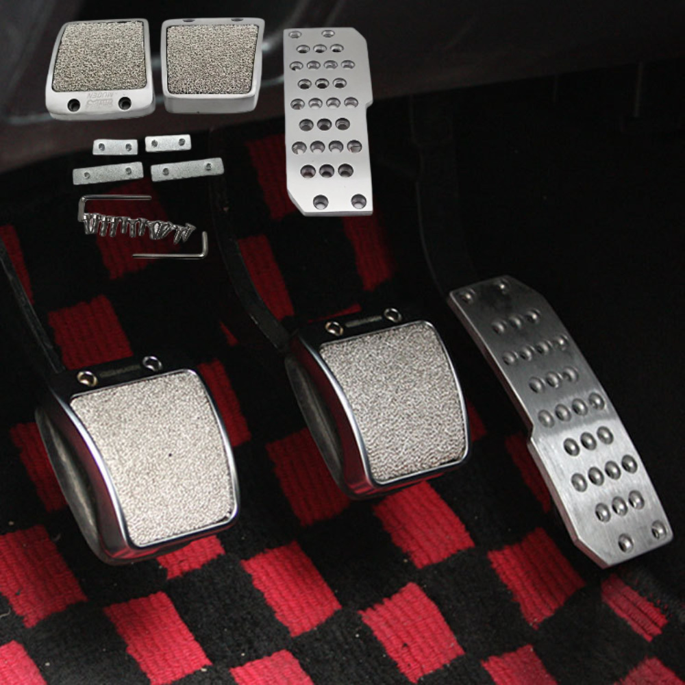 Pedais De Corrida Do Acelerador De Descanso Pé Carro Pedal De Freio Da ...