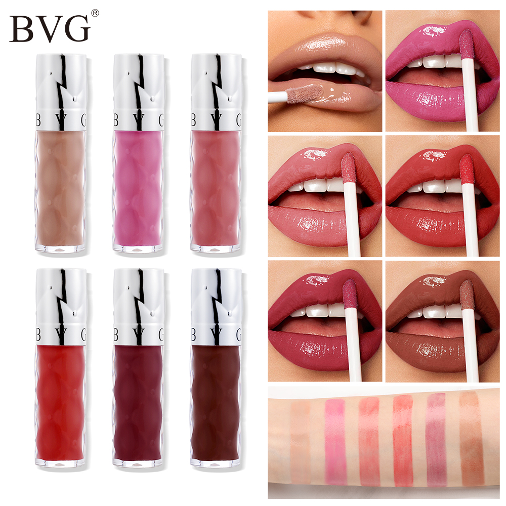 Óleo Labial DuDu De 6 Cores , Brilho Transparente Hidratante Brilhante ...