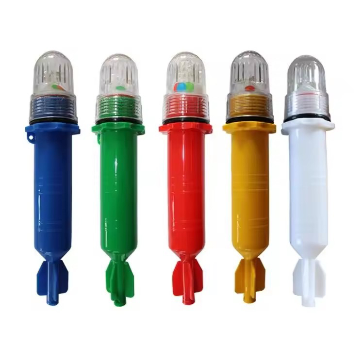 Marcador De Barcos Luz De Atração De Peixe Bóia De Controle ...