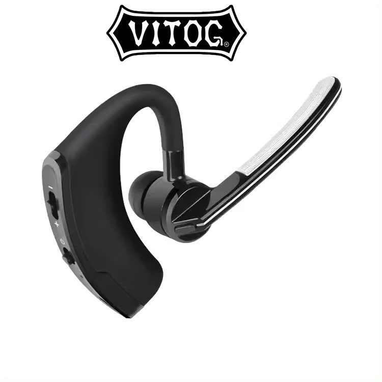Fone De Ouvido Bluetooth Sem Fio Vitog V8 Com Microfone HD Stereo Business Handsfree Call V9 ...