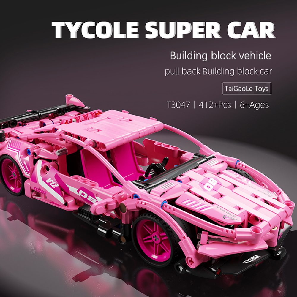 Construindo Blocos De Tijolos Brinquedos Para Carros Esportivos ...