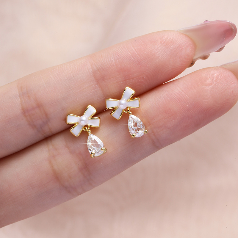 Mini Brincos De Arco Simples E Elegantes , Joias Delicadas De Luxo ...