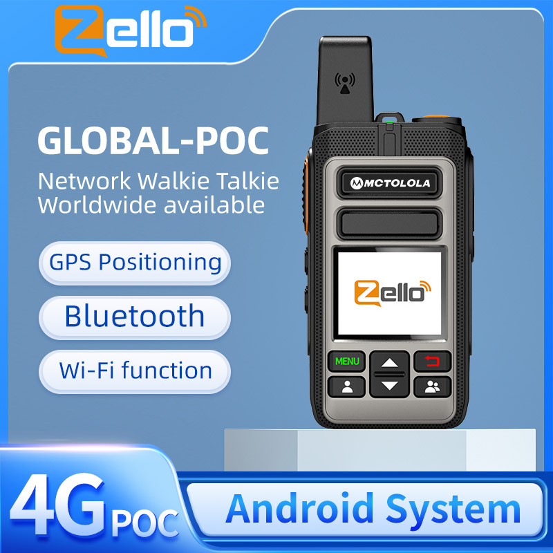 Zello Android walkie talkie 4g 3g 2g WIFI poc sim Bluetooth GPS global ...