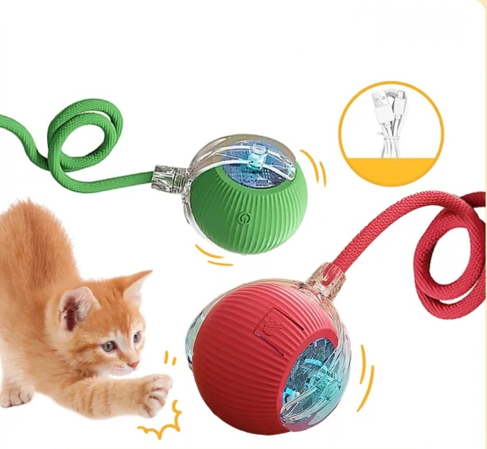 Bola Interativa Dos Brinquedos Do Gato , Brinquedo Elétrico Exercício ...