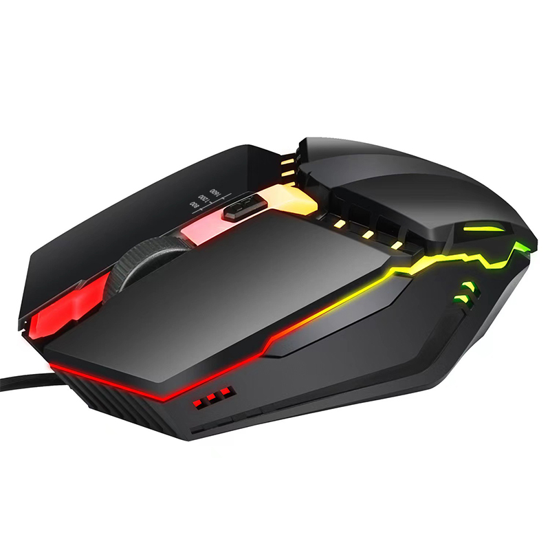Rato USB Niye Mechanical Gaming Wired Mouse Com Luz Respiratória ...