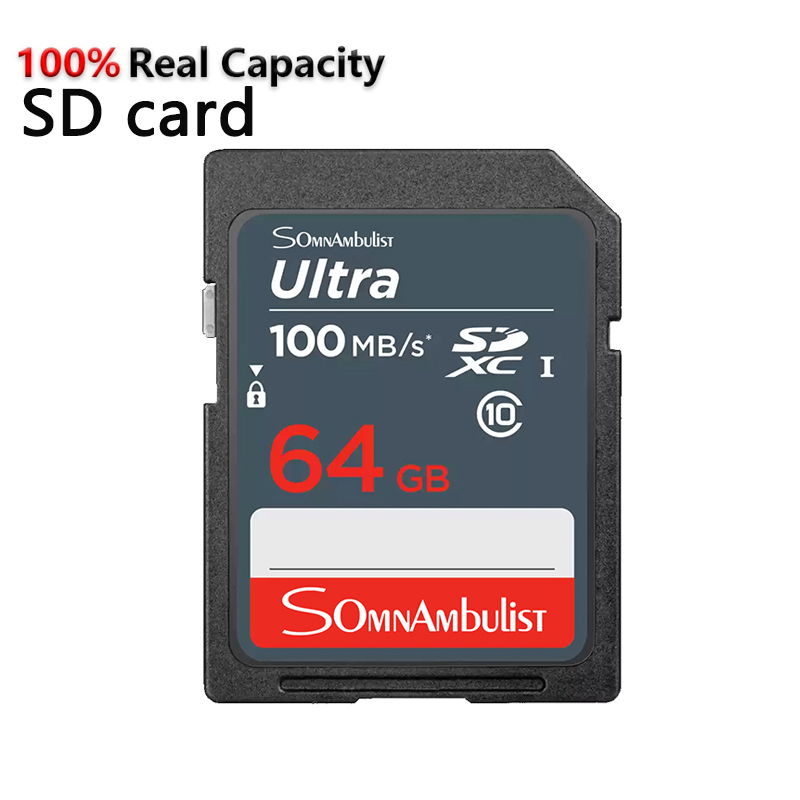 Cartão SD Original SomnAmbulist 64GB Alta Velocidade SDXC Classe 10 ...