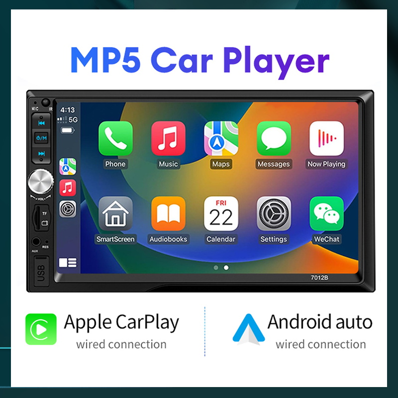 Acodo 2din 7 Polegada CarPlay Rádio Estéreo Multimídia Bluetooth USBTF FM MP5 Player para Carro ...
