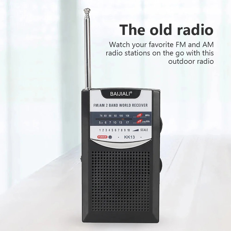 Rádio Vintage De Duas Bandas Desfrute De Radiodifusãos AM E FM ...