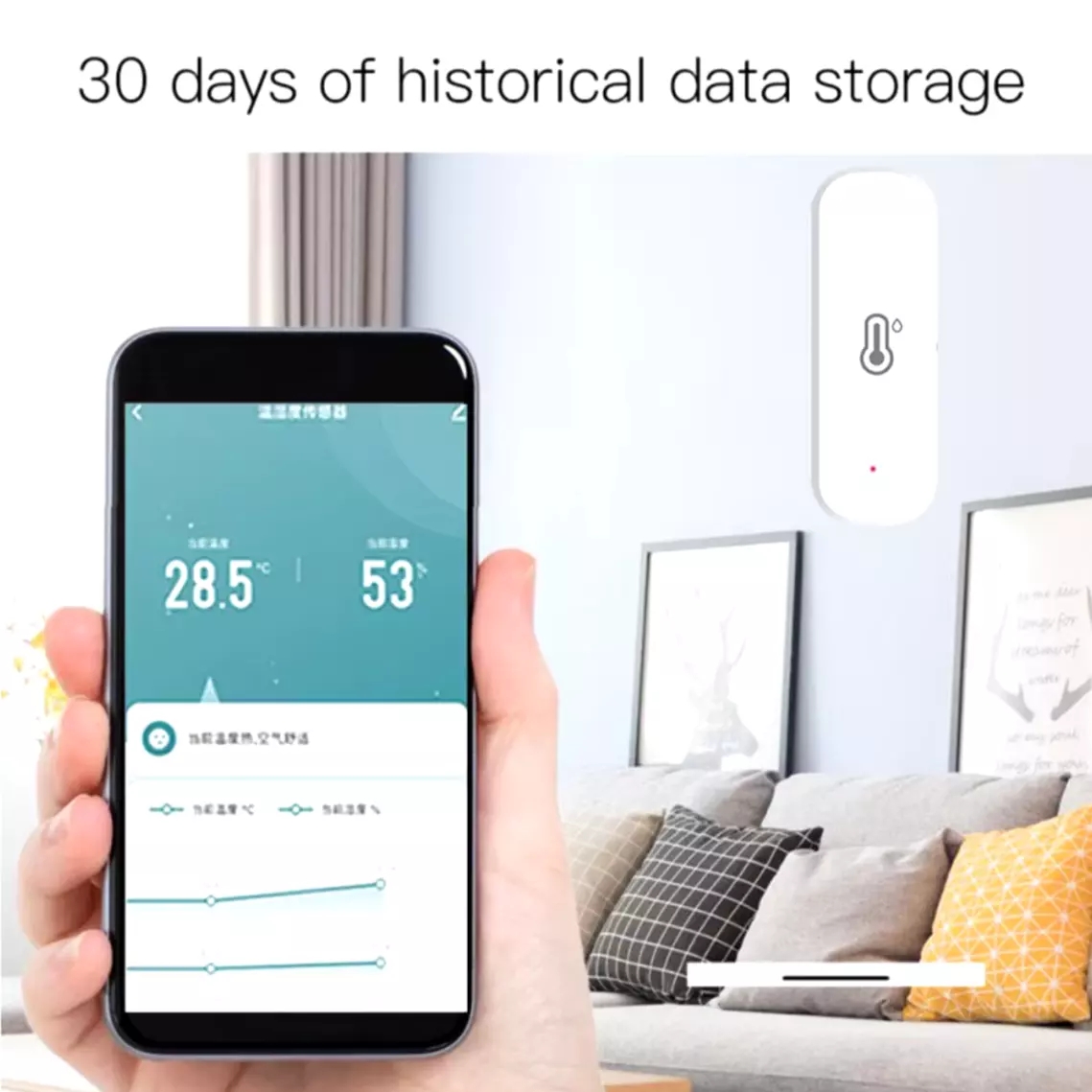 Novo Sensor Inteligente de Temperatura e Umidade Zigbee da Tuya - Monitoramento Remoto pelo APP ...
