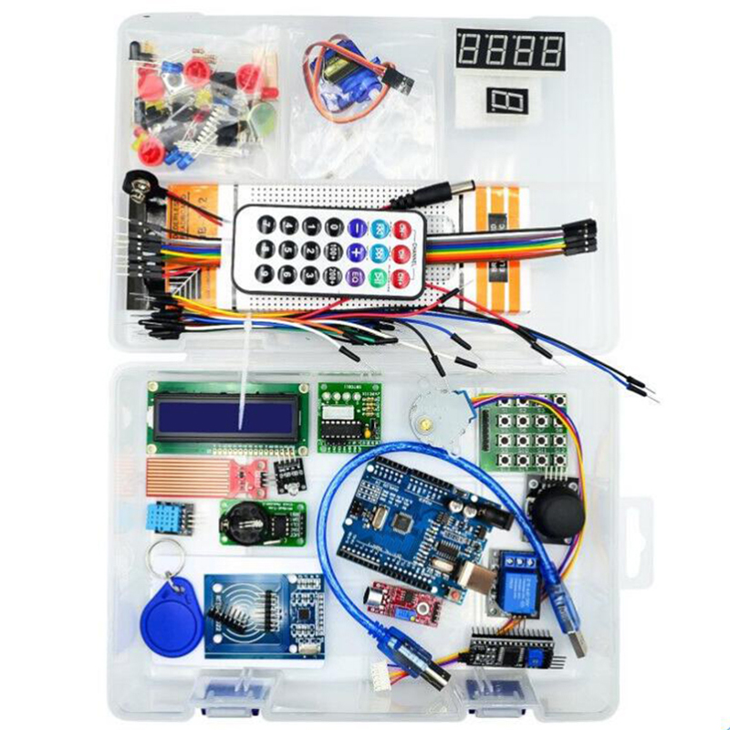 NEWEST RFID Starter Kit Para Arduino UNO R3 Versão Atualizada Suíte De Aprendizagem Com Caixa De ...