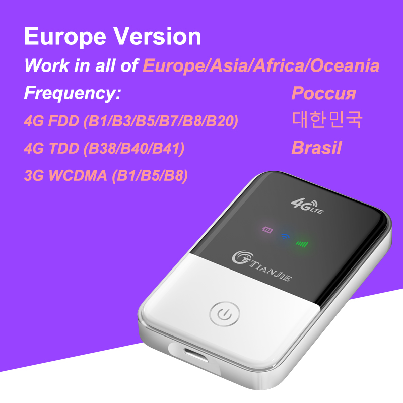 Modified 】 4G LTE WIFI Router Hotspot USB 150Mbps Modem Portátil Roteador Sem Fio Para Carro Com ...