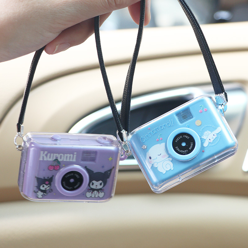 1pcs Luminoso Canela Cachorro Kuromi Melody Câmera Pendant Câmera ...