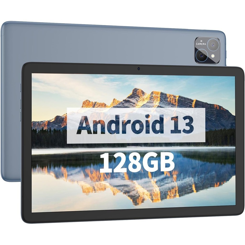 Tablet PRITOM Android 13 10 Polegadas Octa-Core 5G WiFi6 128GB 8000mAh ...