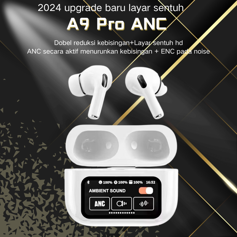 A9 PRO fone de ouvido Bluetooth modelo privado inteligente ANC ...