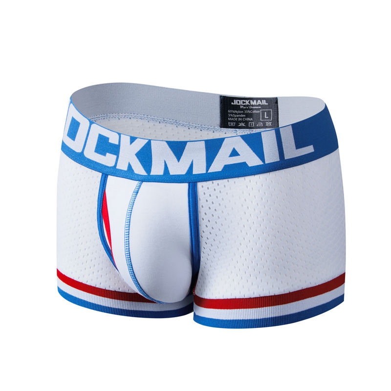JOCKMAIL Boxers Masculinos Confortáveis e Sexys com Cintura Média e ...