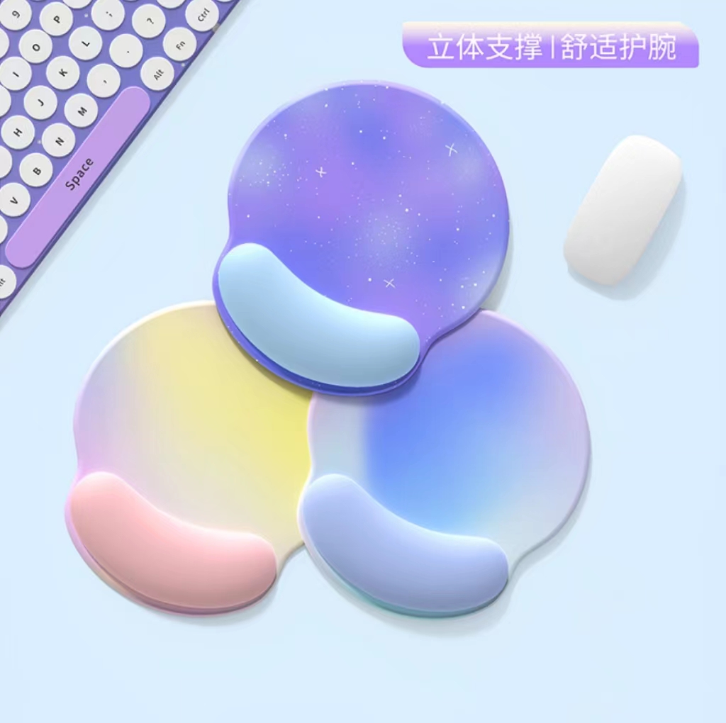 Tapete de rato gradiente, Mouse Pad de suporte de pulso para Notebook ...