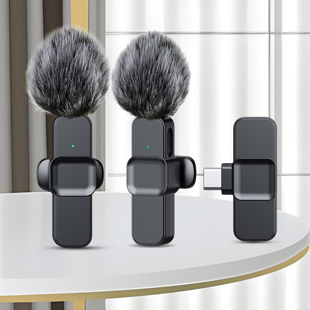 Mini microfone de lapela sem fio profissional, adequado para IPhone ...