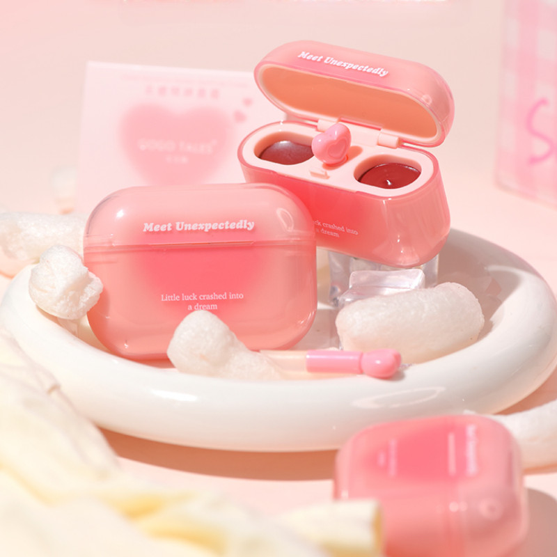 Gogogo TALES Fone De Ouvido Batom Em Forma De mini Geleia Labial pouty ...