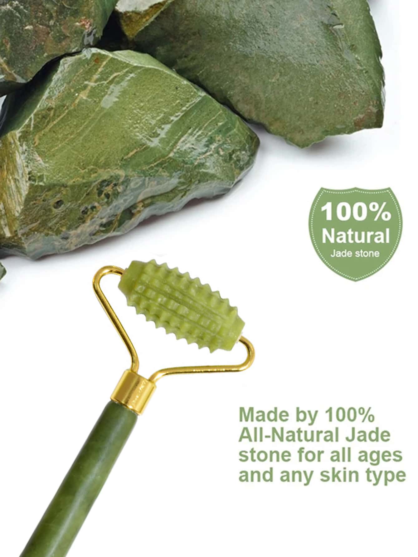 Rolo De Massagem Facial Gua Sha Guasha Neck Skin Care Tools | Shopee Brasil