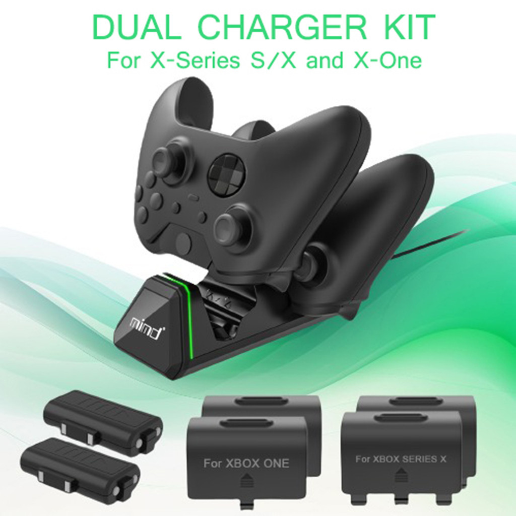 Xbox One /Xbox Série X|S Bateria recarregável, 2 X 1400mAh Bateria Xbox ...