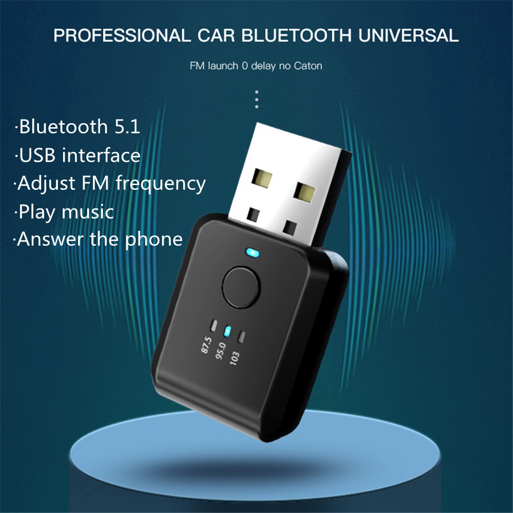 Mini Transmissor FM Bluetooth para Carro com Receptor e Adaptador de ...